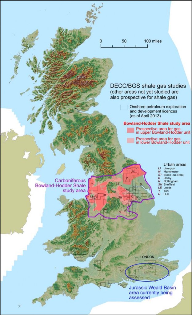 UK shale gas: fracking potential dramatically revised downwards – Earth ...